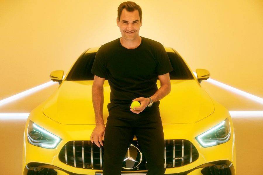 MERCEDES-BENZ Y ROGER FEDERER SOLIDARIOS